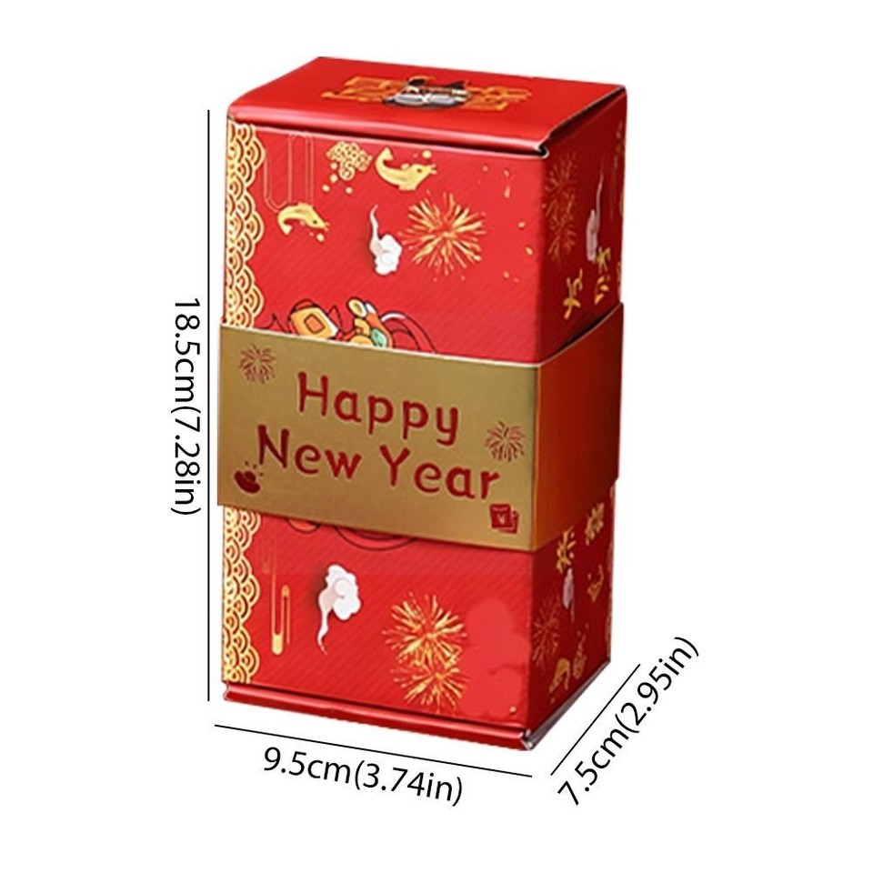 Red Envelope Surprise Up Box, Flying Foldable Launching Red Envelopes ...