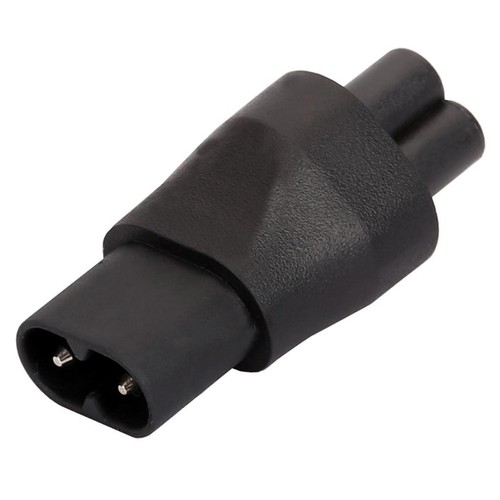 3 Pin IEC Socket C8 To Cloverleaf Plug C5 Power Adapter | eBay Australia