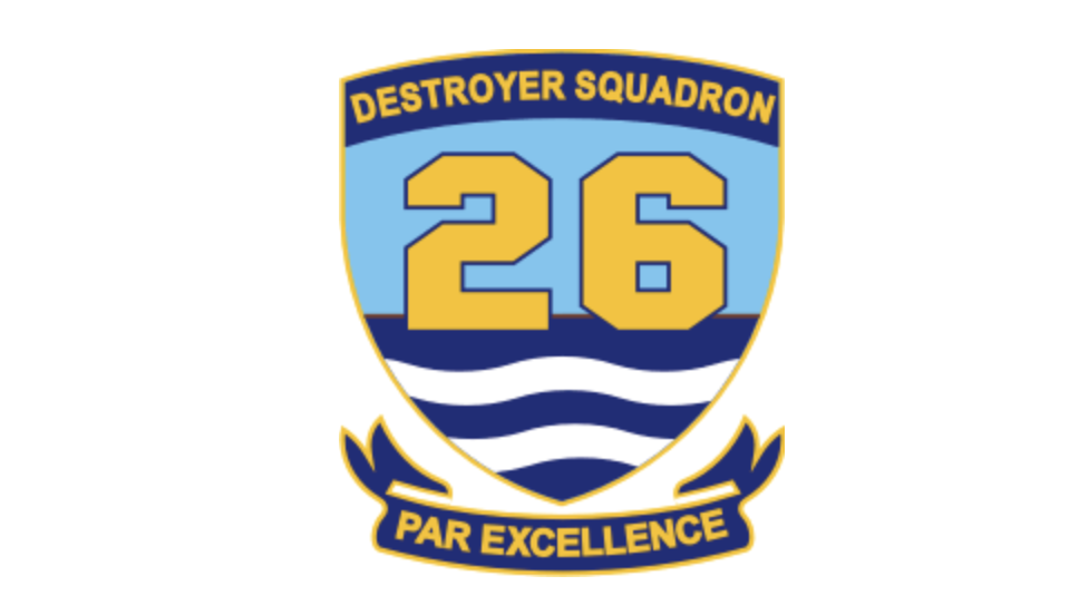 4" us navy desron 26 destroyer squadron sticker decal usa made | eBay