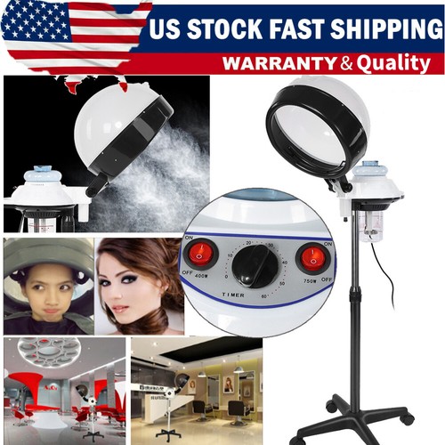 Professional Hair Hot Steamer Floor Stand Beauty Hair Steamer SPA ...