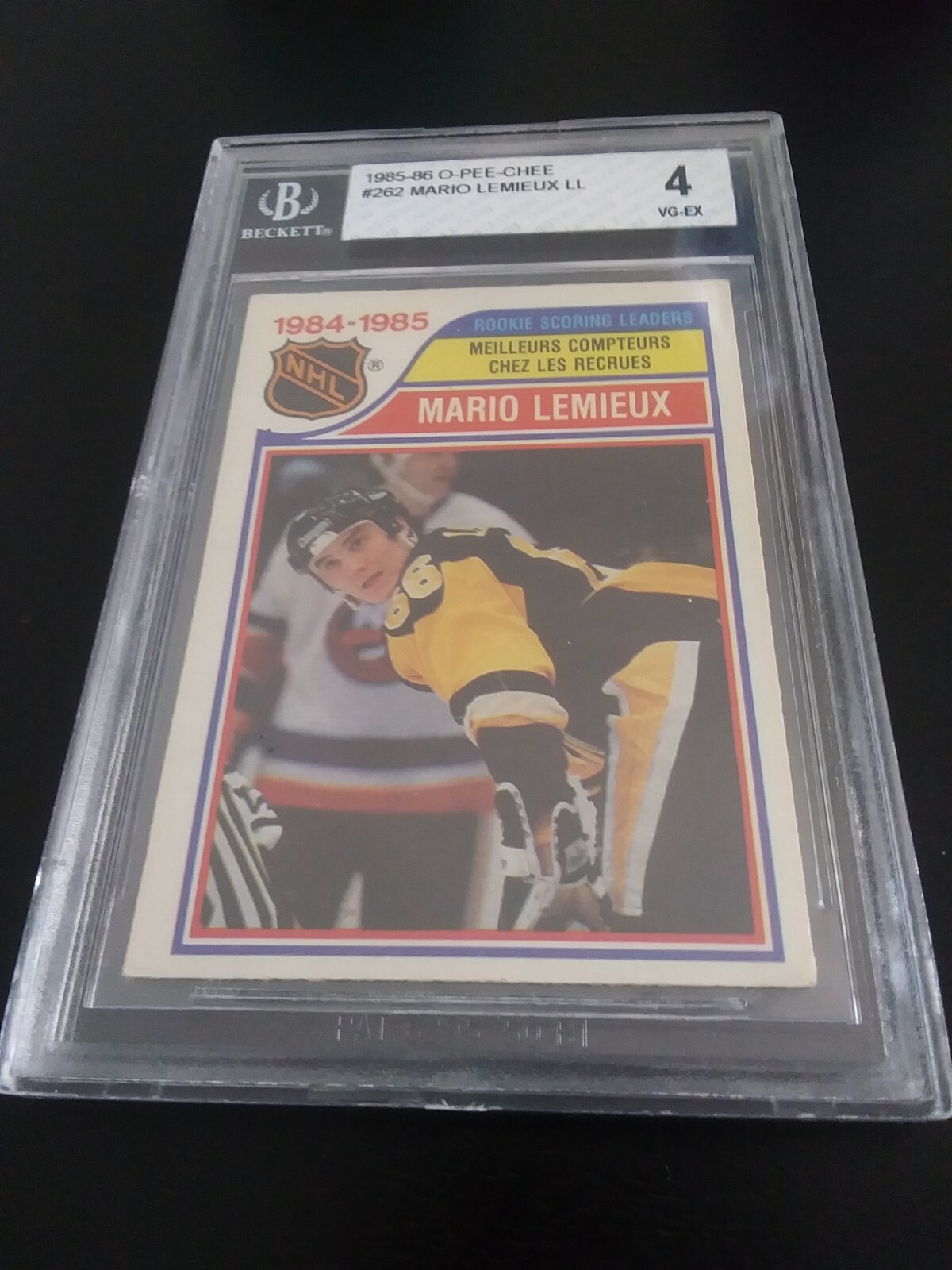 1985-86 O-Pee-Chee - #262 Mario Lemieux (RC) for sale online | eBay
