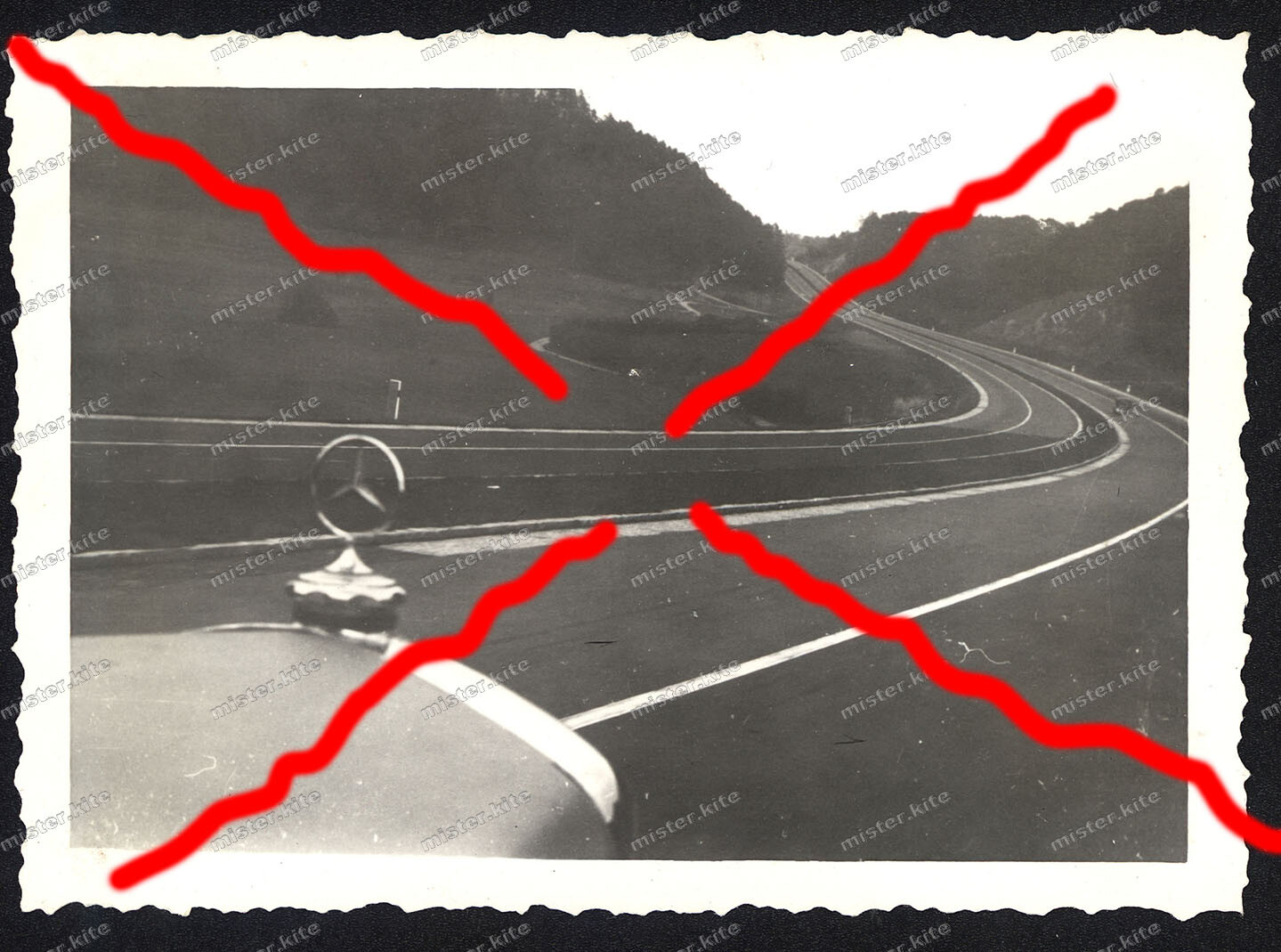 Foto-Reichsautobahn-RAB-Autobahn-Straße-Mercedes-PKW-1938- | eBay.de