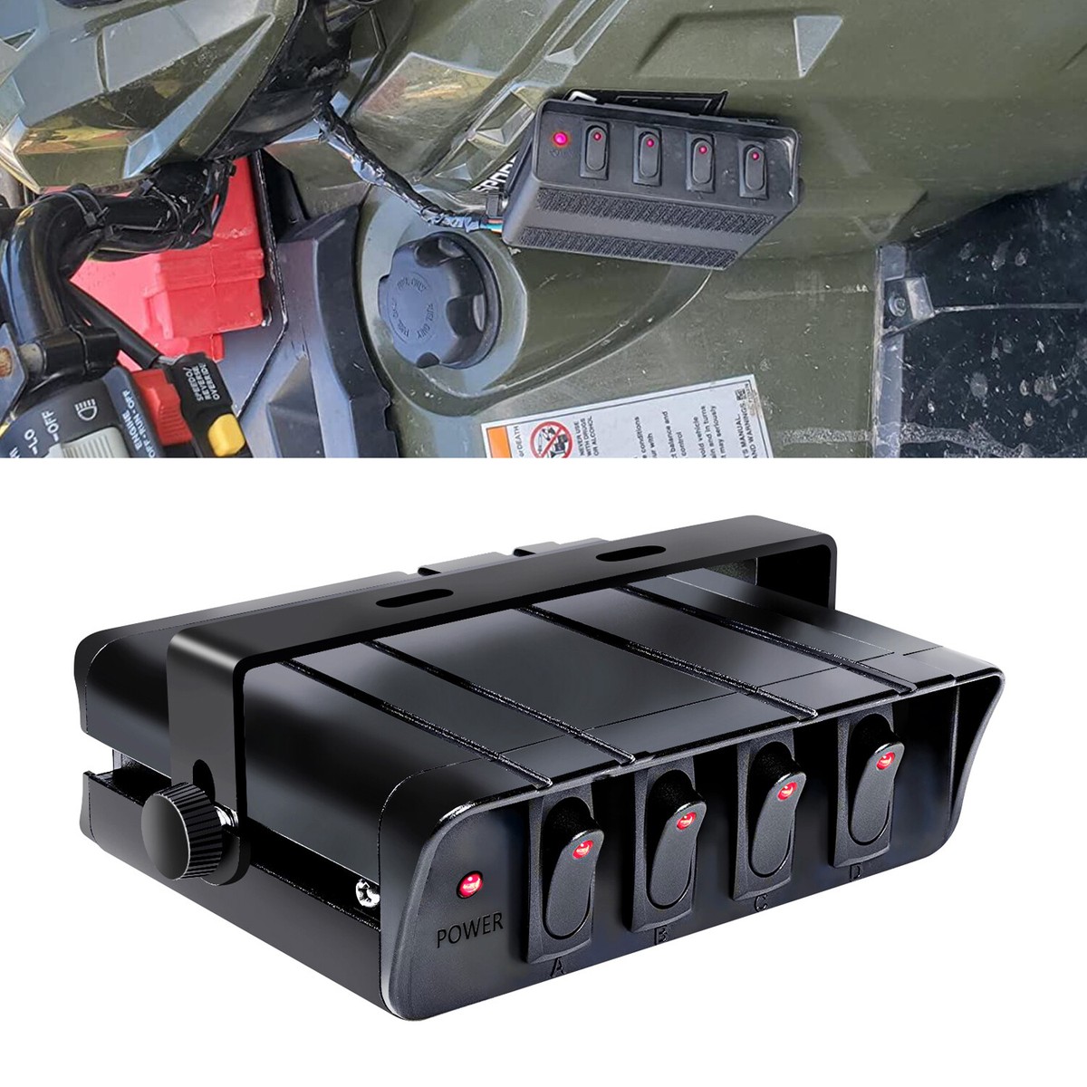 Jeep Toggle Switch Panel