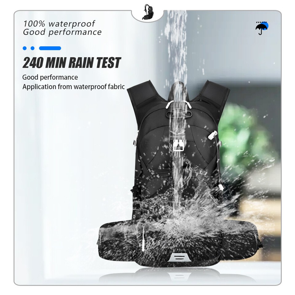 Motorcycle Backpack Waterproof Bag Soft Shell Backpack Oxford Riding ...