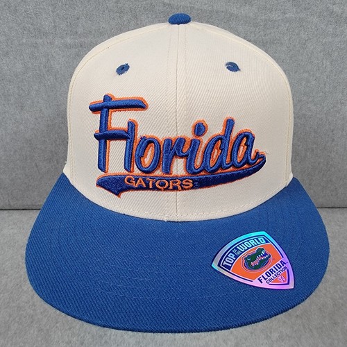Florida Gators Hat Cap Snap Back Top of the World Wool NCAA Script Logo ...
