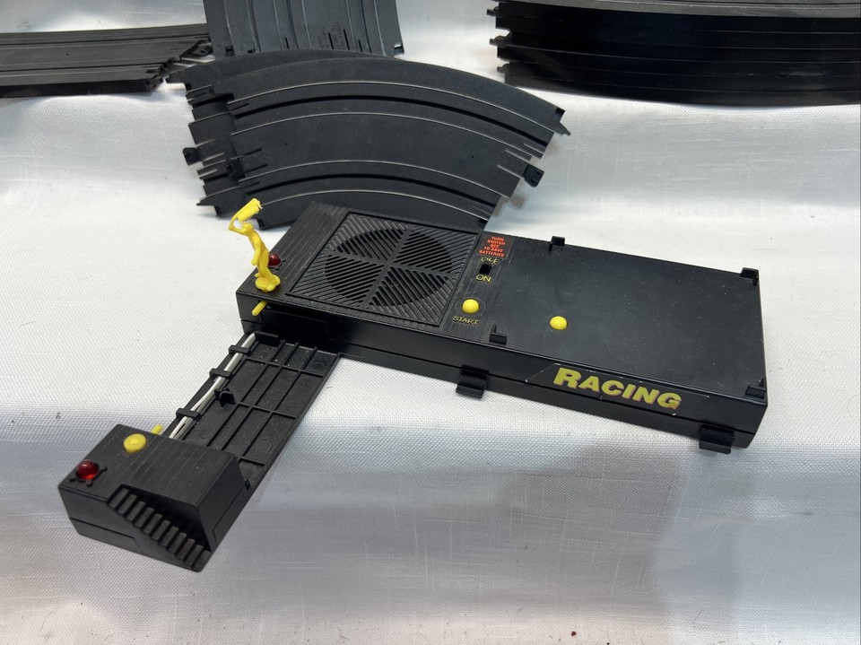 TYCO HO SLOT CAR RACE TRACKS ASSORTED LOT(AS-IS) 20 PCS. TOTAL POWER ...