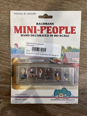 Bachmann mini-people hand decorated in HO scale BAC42339 | eBay