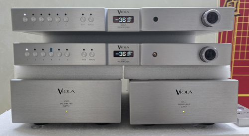 Viola labs Solo - 4 Chassis Mono Block Preamp - Mint Condition Rarely ...