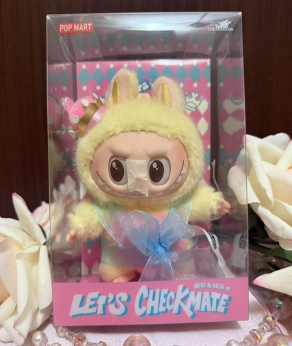 Labubu The Monsters Let's Check Mate Vinyl Plush | Perfect for gift | eBay