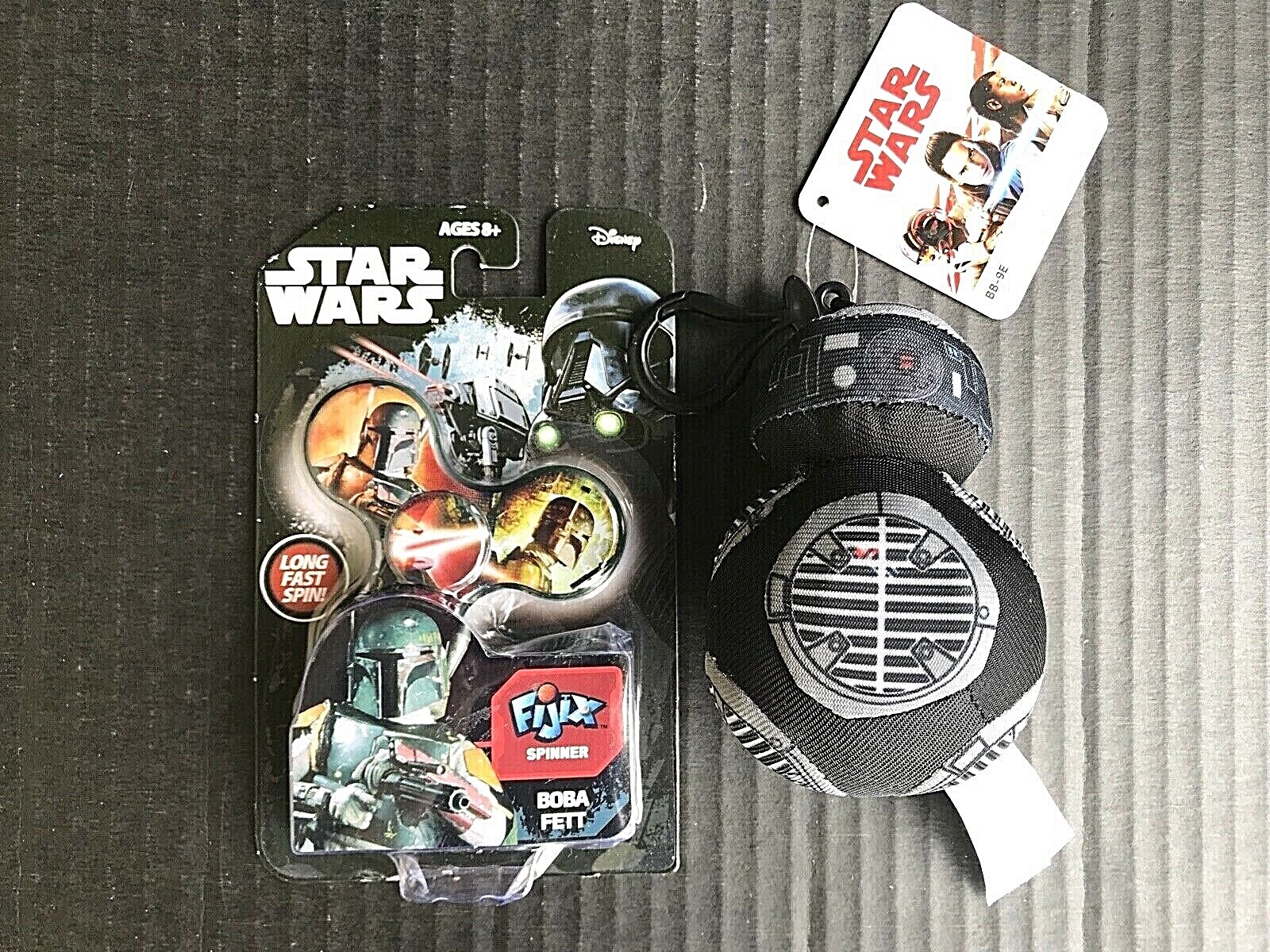 STAR WARS Fidget Spinner & BB-9E Talking Plush Clip Combo Pack - NEW ...