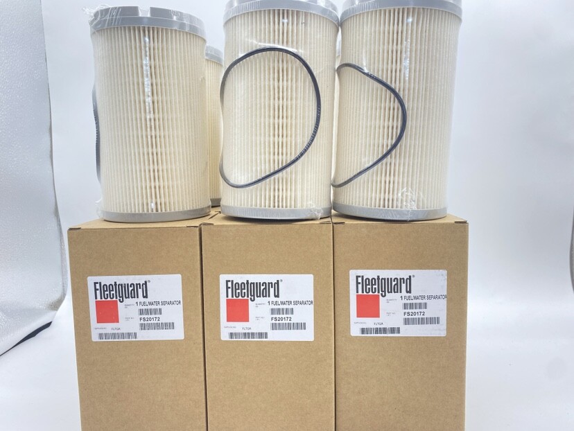 6x Fleetguard Cummins FS20172 Fuel Filter Water Separator PACCAR K37 ...