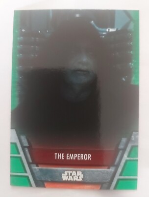 Star Wars Holocron The Emperor Grün Green PARALLEL Sith-3 | eBay.de