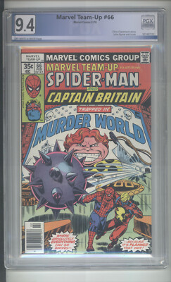 Marvel Team- Up #66 PGX 9.4 Marvel Comics 1978 Captain Britain | eBay