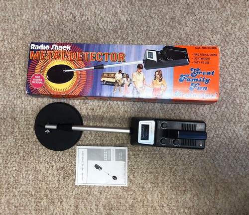 Vintage Radio Shack Micronta 3001 Metal Detector NOS Tandy 70s 80s V ...