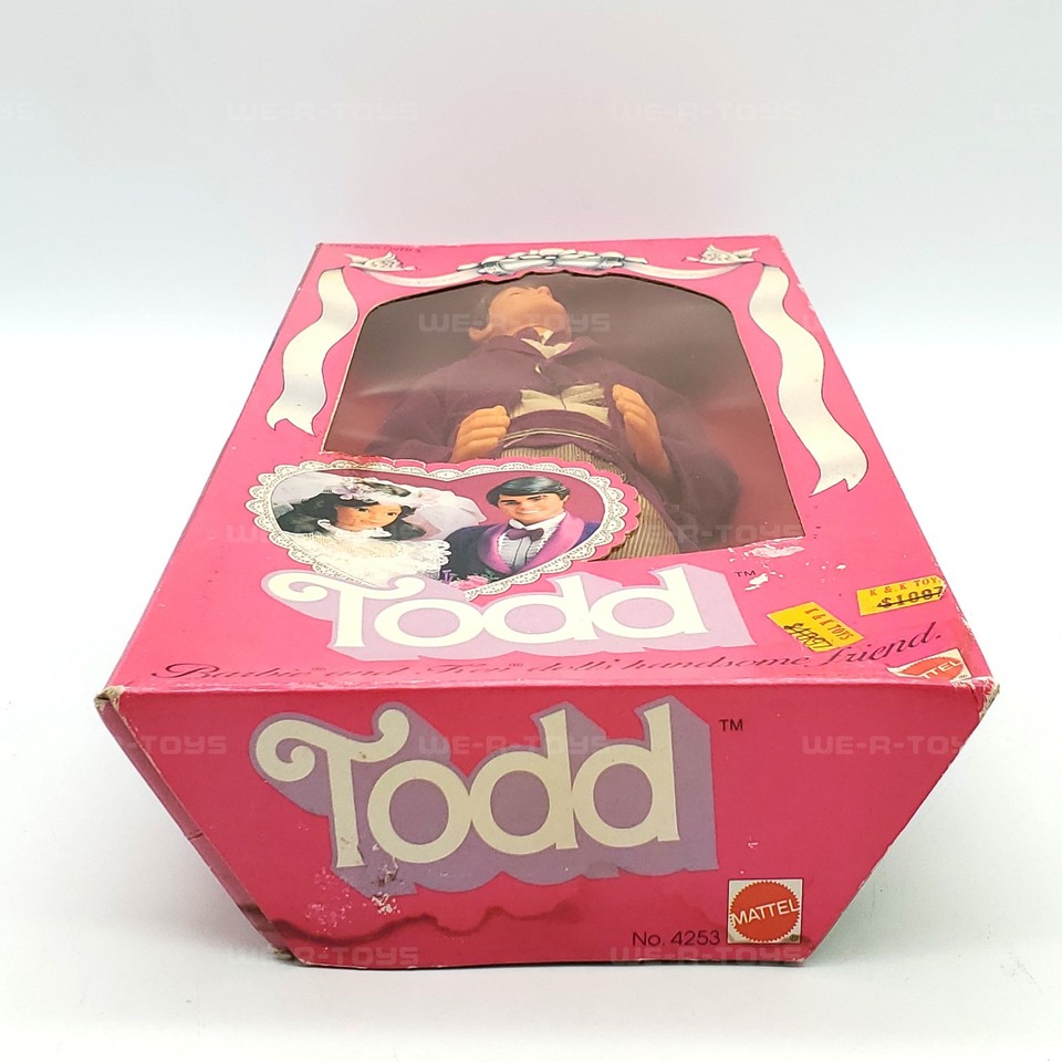 Barbie & Ken's Handsome Friend Todd Doll He's a Groom Mattel 1982 #4253 ...