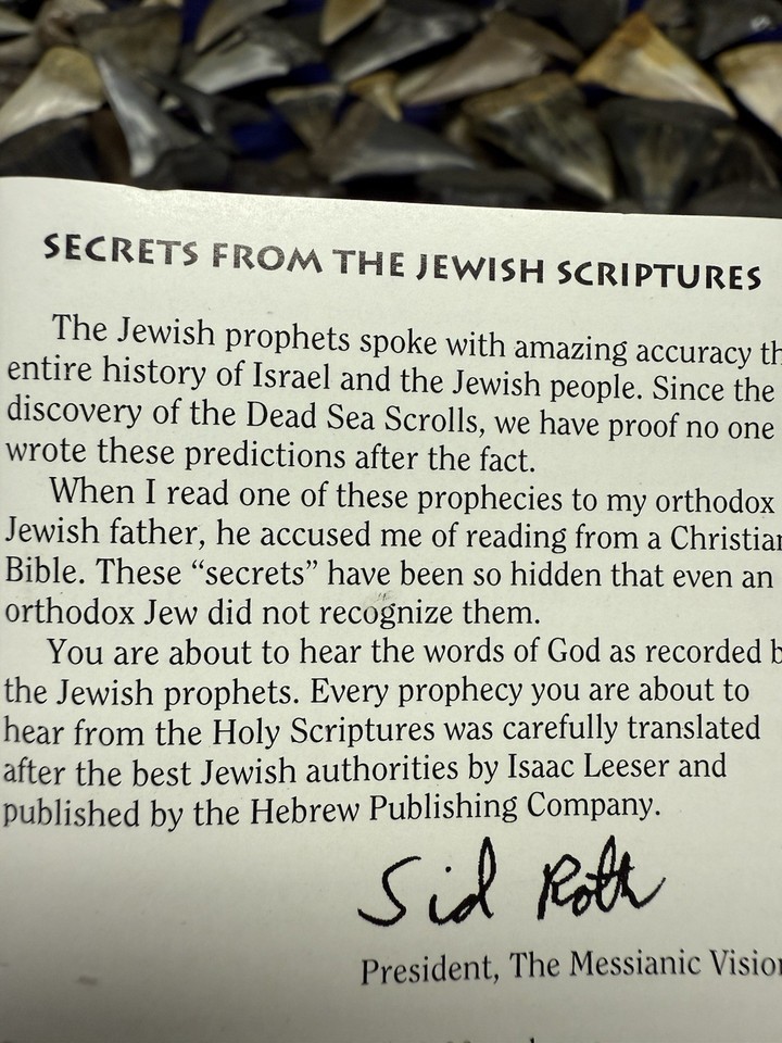 1999 SECRETS FROM THE JEWISH SCRIPTURES ANCIENT PROPHETS DEAD SEA ...