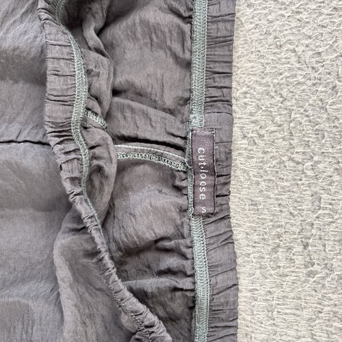 Cut Loose Pants Womens Small Lantern Leg Crop Pull On Lagenlook ...