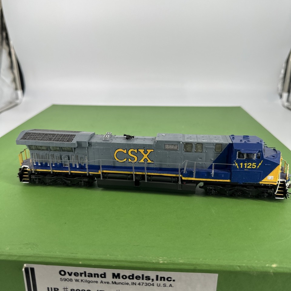 HO scale CSX Ac 60 Cw preowned DCC on board ready to run no box or ...