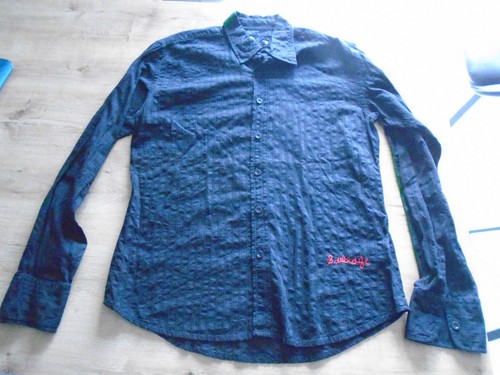 CHEMISE FUN NOIRE HOMME / SOULEDGE / TAILLE L / COMME NEUVE | eBay