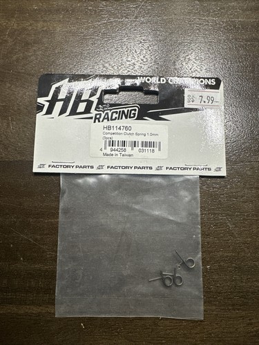HB Racing Competition Clutch Spring (3) (1.0mm) [HBS114760] - New ...