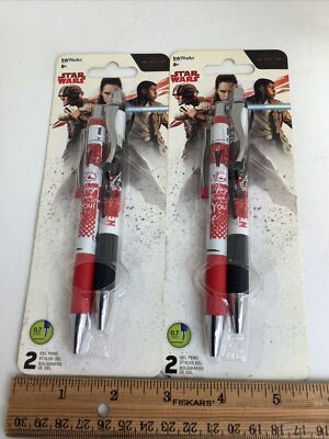 Star Wars Ink Works Pen Set x 2 - Sealed in Package 2 Gel Pens in Each ...