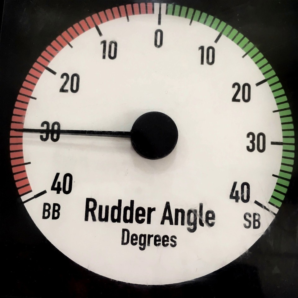 DEIF XL144 Rudder Angle Indicator. PN: 100166881.20 Made in Norway | eBay