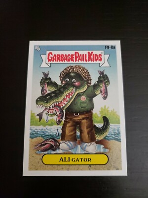 2020 GARBAGE PAIL KIDS 35th ANNIVERSARY FAN FAVORITES FV-8a ALI GATOR ...