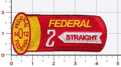 2 STRAIGHT SHOTGUN SHOOTING SKEET OR TRAP PATCH | eBay