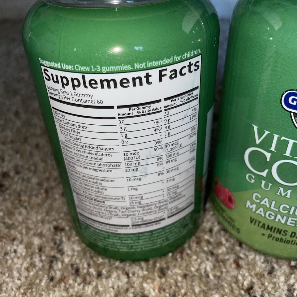 2 X Garden of Life, Vitamin Code Gummies, Calcium & Magnesium ...
