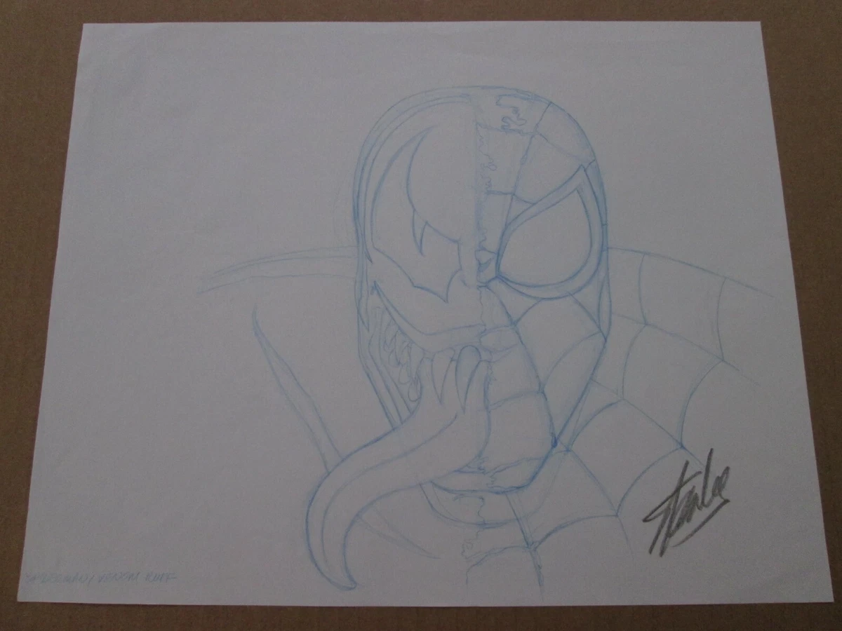 Venom Spiderman Symbol Drawing