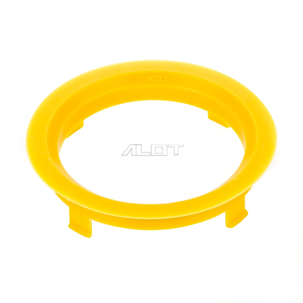 4x Distance Rings Centering Yellow Ø 60,1mm - 70,1mm for audi A1 A2 A3 ...