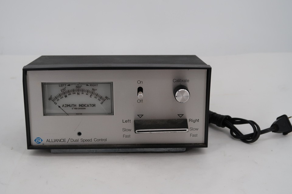 U16928 Used Alliance HD73-1 Heavy Duty Antenna Rotator and Controller ...