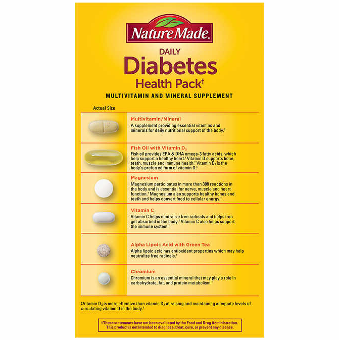 Nature Made Vitamin Daily Health Pack , 60 Packets | eBay