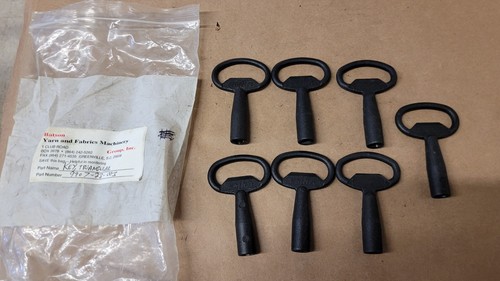 New Lot of 7 Emka 3/8" Triangular Keys Batson P/N 9907-23-003 W4-RW | eBay