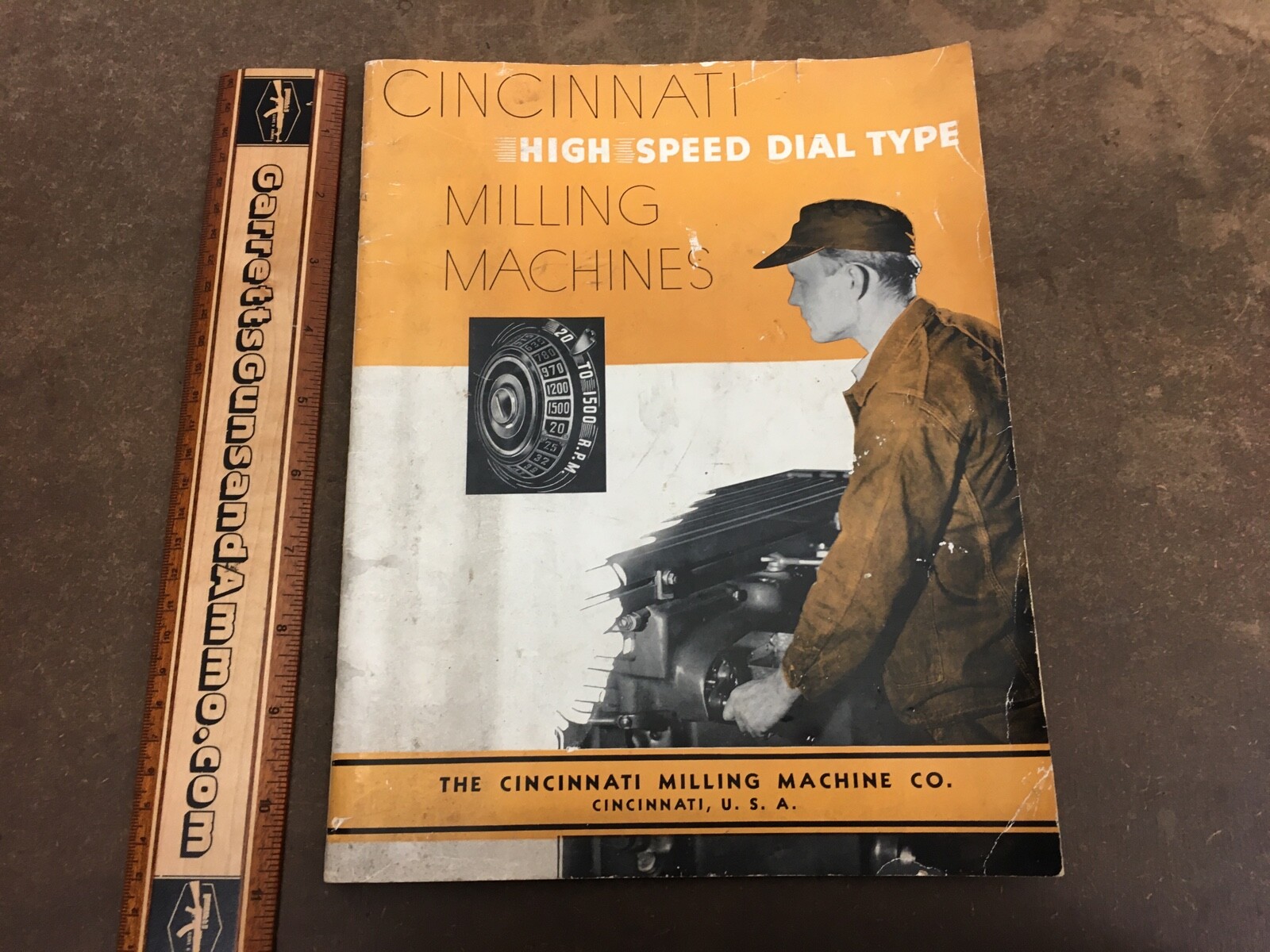 Vintage Cincinnati High speed dial type Milling machine product catalog ...