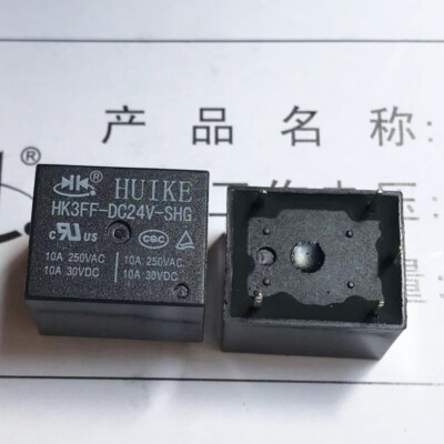 10Pcs HK3FF-DC24V-SHG Genuine HUIKE Relay 24VDC 5 Pins 10A | eBay