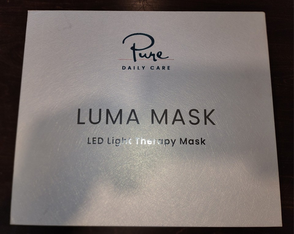 Pure Daily Care Luma Light Therapy Mask Tested Working | eBay