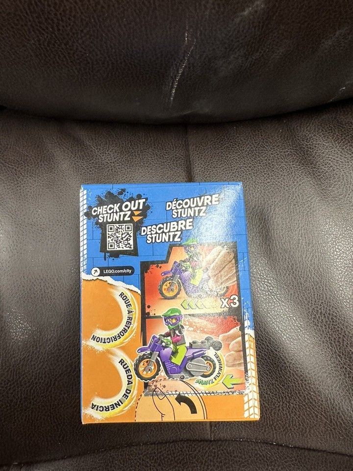 LEGO 60296 CITY STUNTZ WHEELIE STUNT BIKE (Damaged Box) 673419339087| eBay