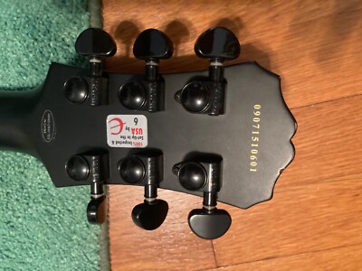 2009 Epiphone Goth XII Les Paul 6 String Guitar (AM1080227) | eBay