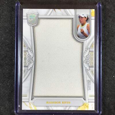 2024 Topps Royalty Tennis MADISON KEYS Relic Jewels Gold 3/10 | eBay UK