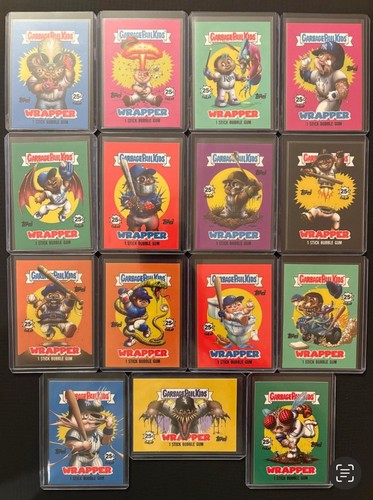 2022 Topps GPK x MLB Series 2 (Alex Pardee) Complete Wrapper Set 15 ...