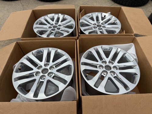 4x GMC Polished Canyon OEM Wheels 18” 2015-2020 OEM Rims Factory ...