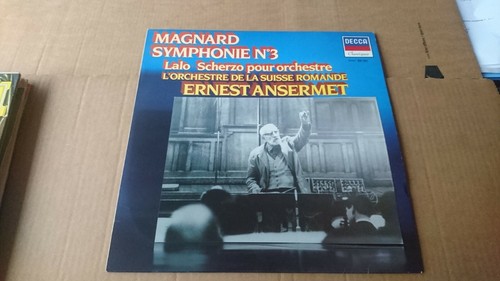 ERNEST ANSERMET ALBERIC MAGNARD SYMPHONY 3 DECCA 592167 LP FRANCE | eBay
