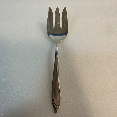 International Deep Silver Silverplate Serving Fork 8.75” KitchenGnu | eBay