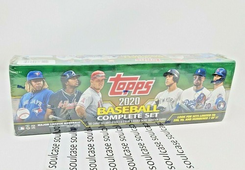 New TOPPS 2020 MLB Baseball Complete Set Walmart Exclusive Green Box ...