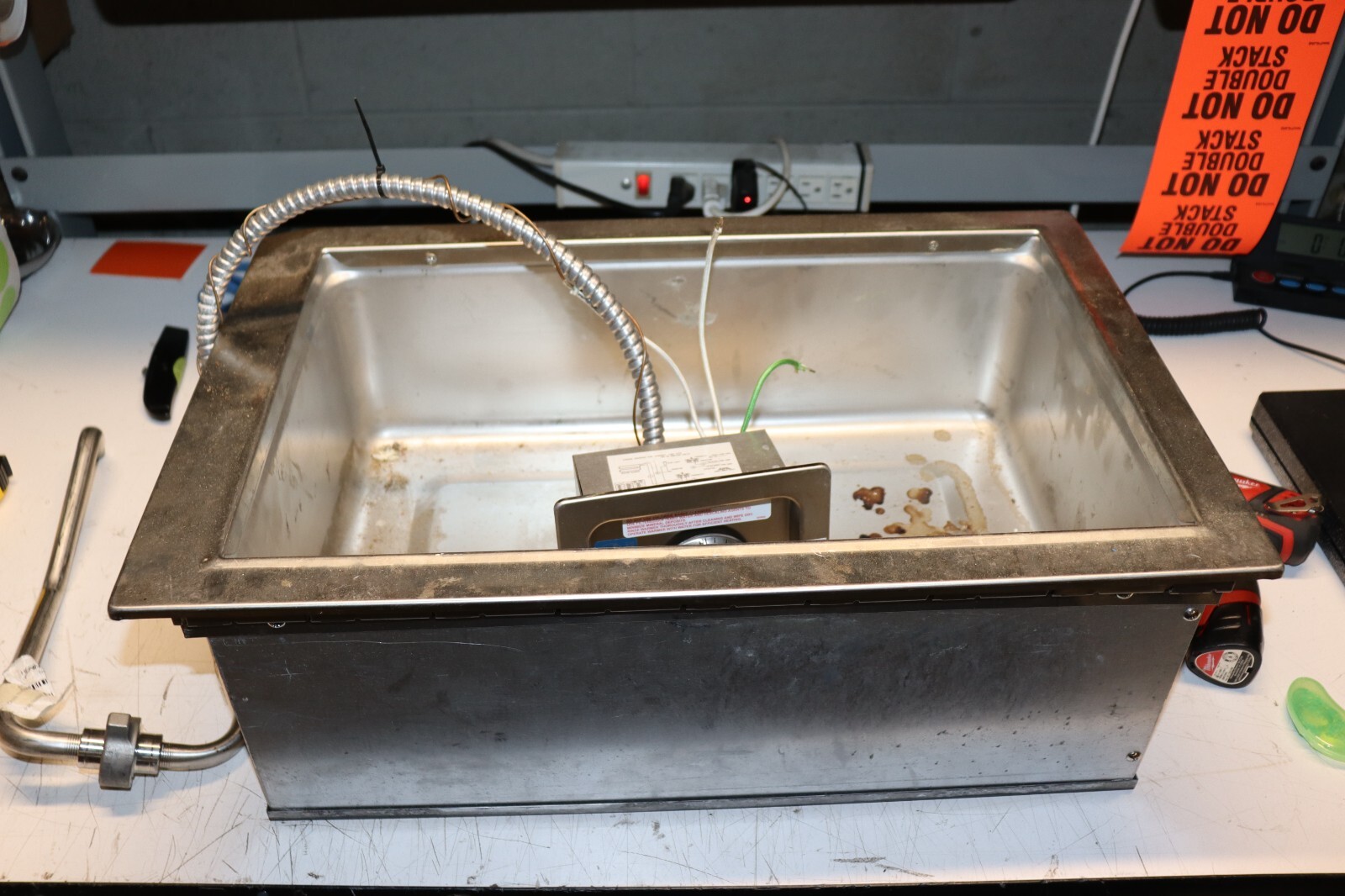 Wells Drop-in Hot Food Well, Used, Model MOD100 | eBay