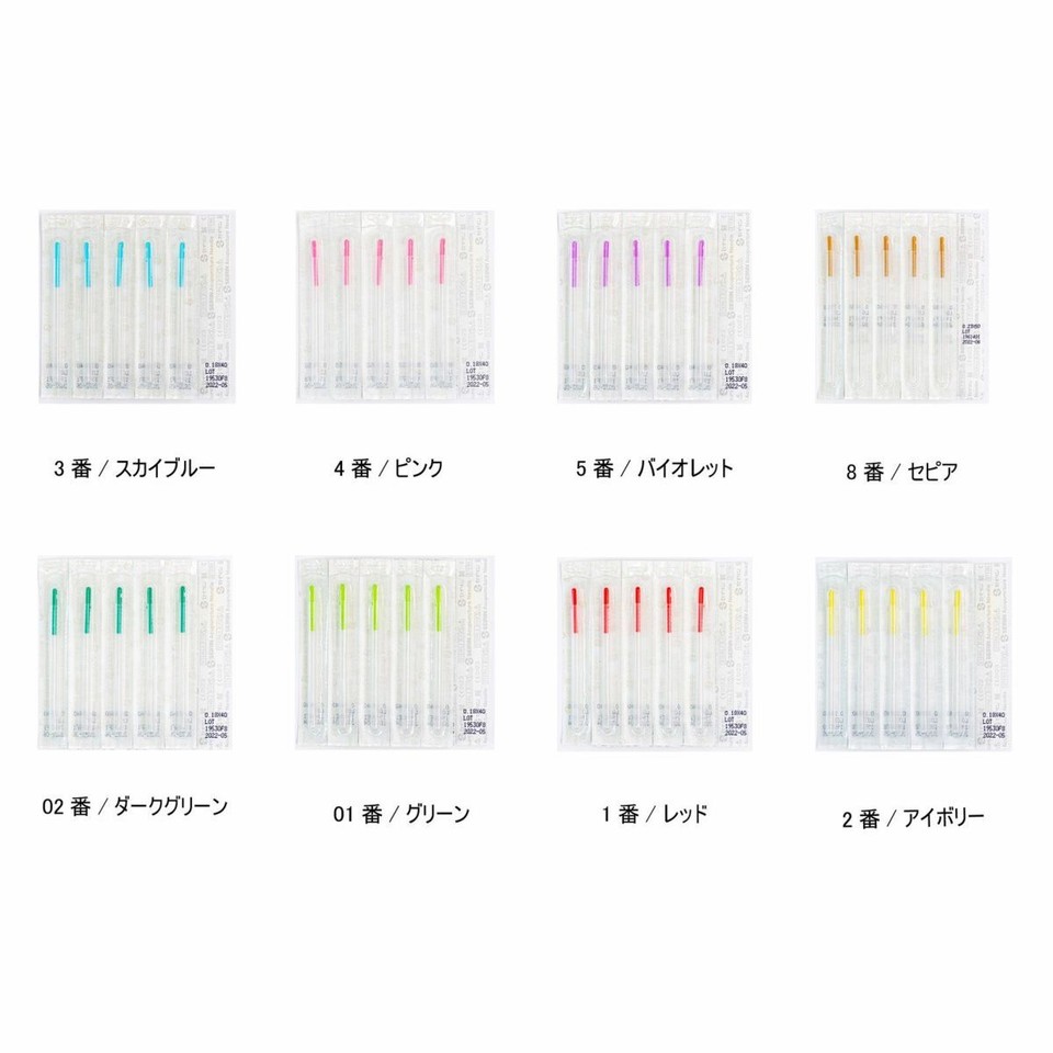 SEIRIN Acupuncture JSP type Various Size 100 pieces needles from Japan ...