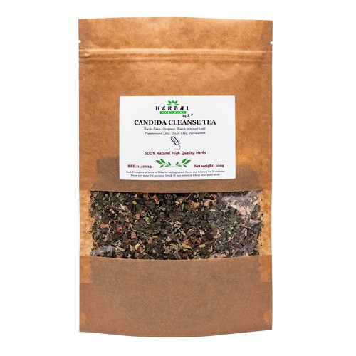 Parasite CANDIDA TEA Gut Bowel Cleanse Wormwood Oregano Anti-fungal ...