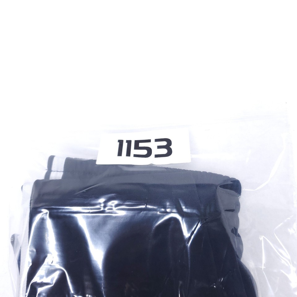 Adidas Stitch-Crease Trefoil Track Pants Black 3-Stripe Size XS Taper ...