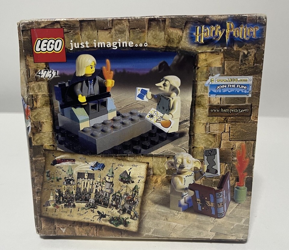 LEGO HARRY POTTER 4731 DOBBY'S RELEASE - BRAND NEW SEALED RETIRED RARE ...